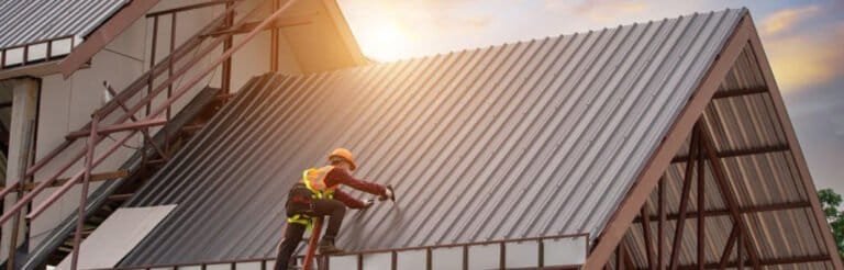 Casas con techos de láminas: tipos y usos más frecuentes